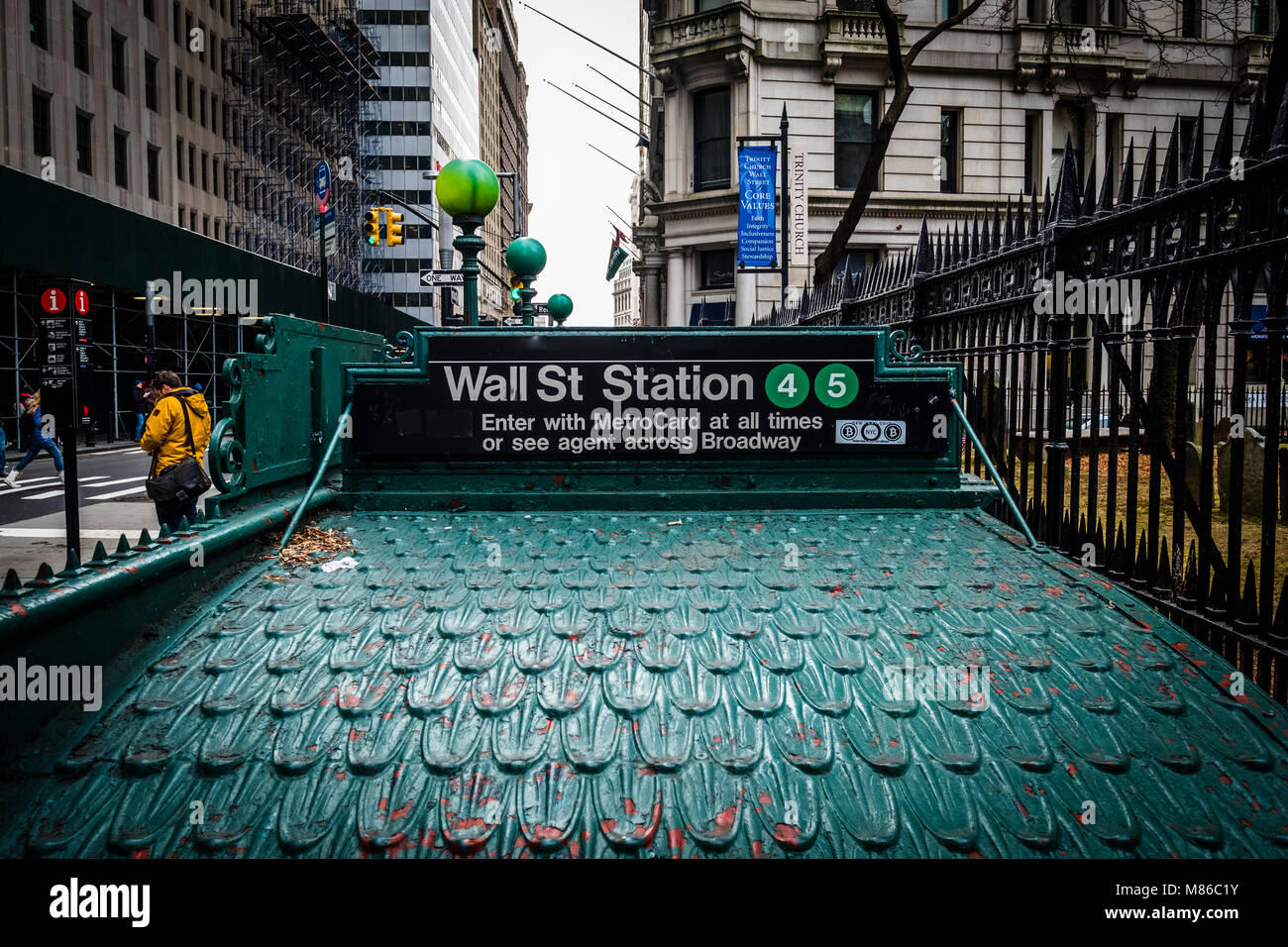 Ny subway construction hi-res stock photography and images - Alamy