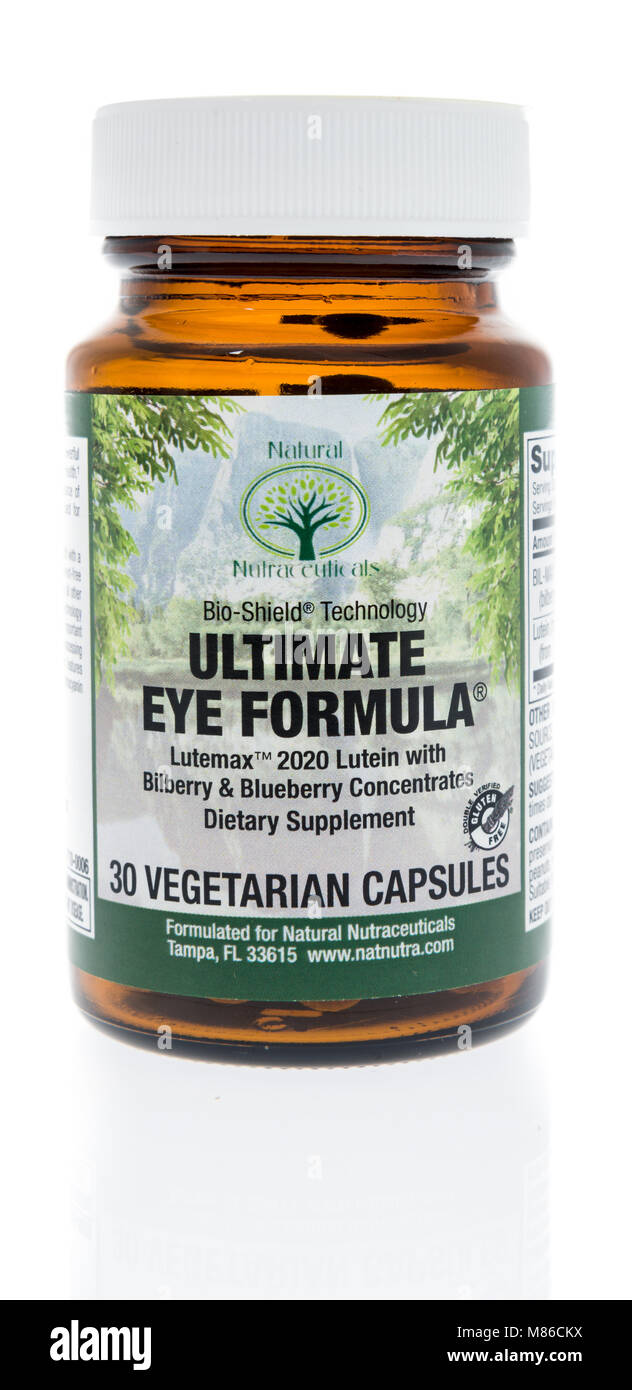 Winneconne, WI - 27 February 2018: A bottle of Natural Nutra ultimate ...