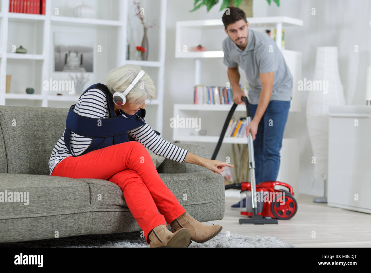 Old man asking for help hi-res stock photography and images - Alamy