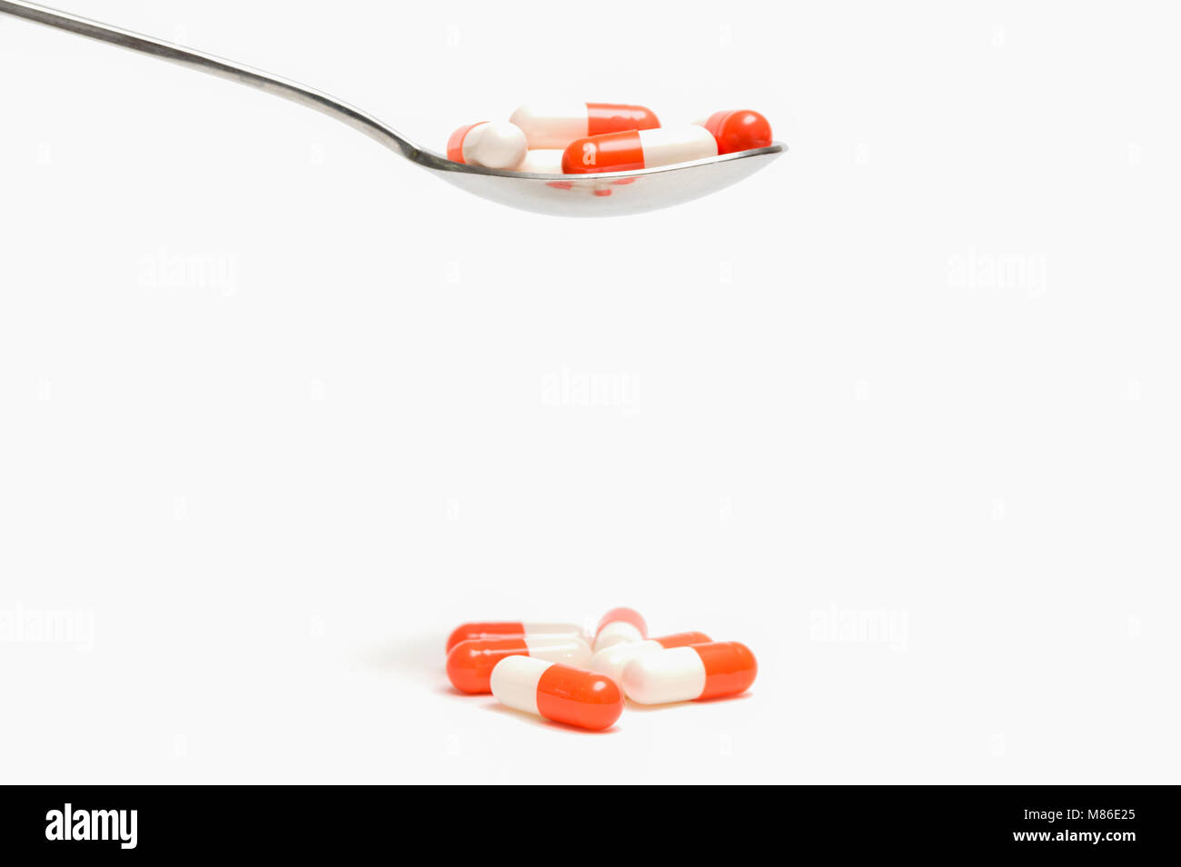 Health care concept. Medicine on white background Stock Photo - Alamy