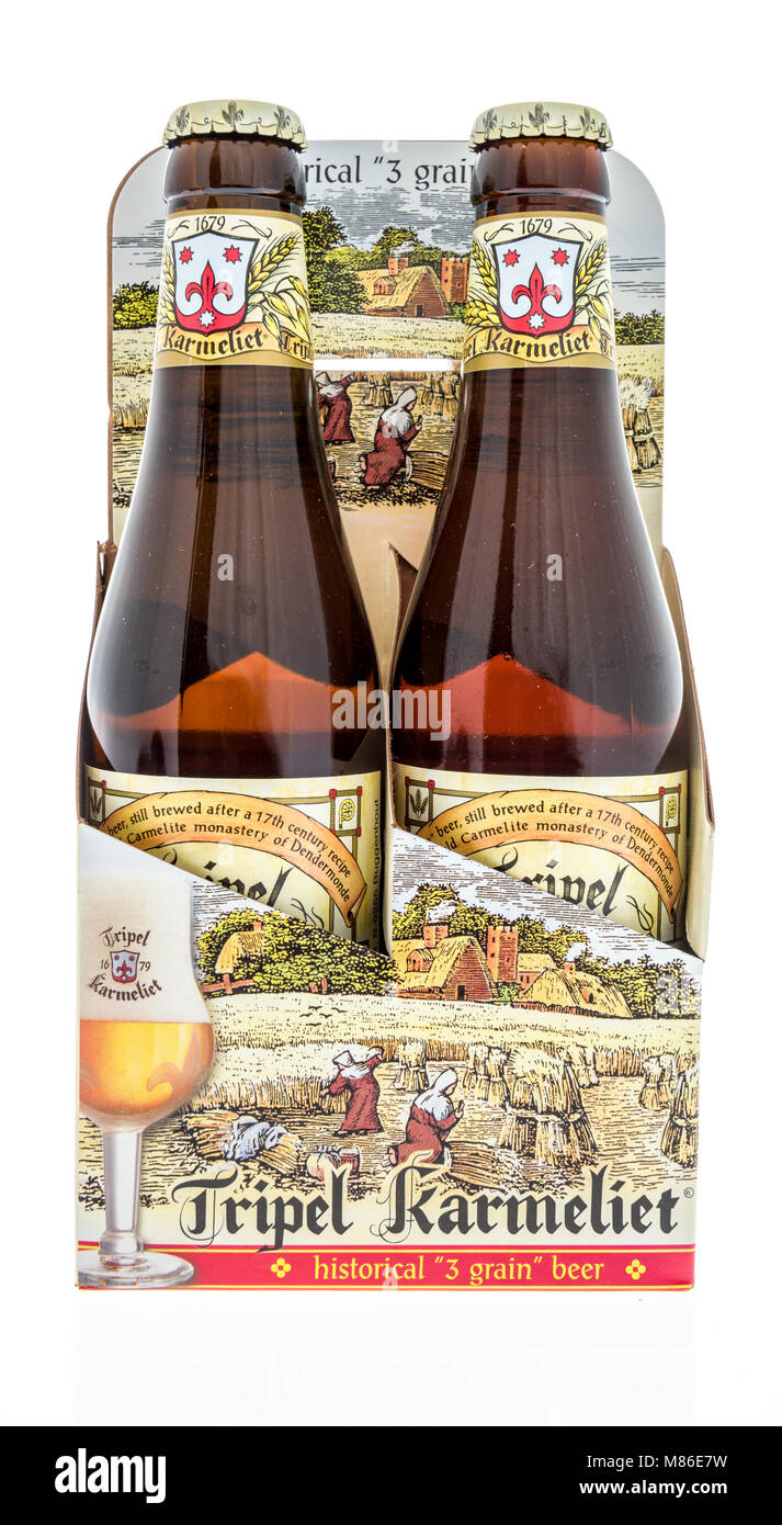 Tripel karmeliet beer bottles hi-res stock photography and images - Alamy
