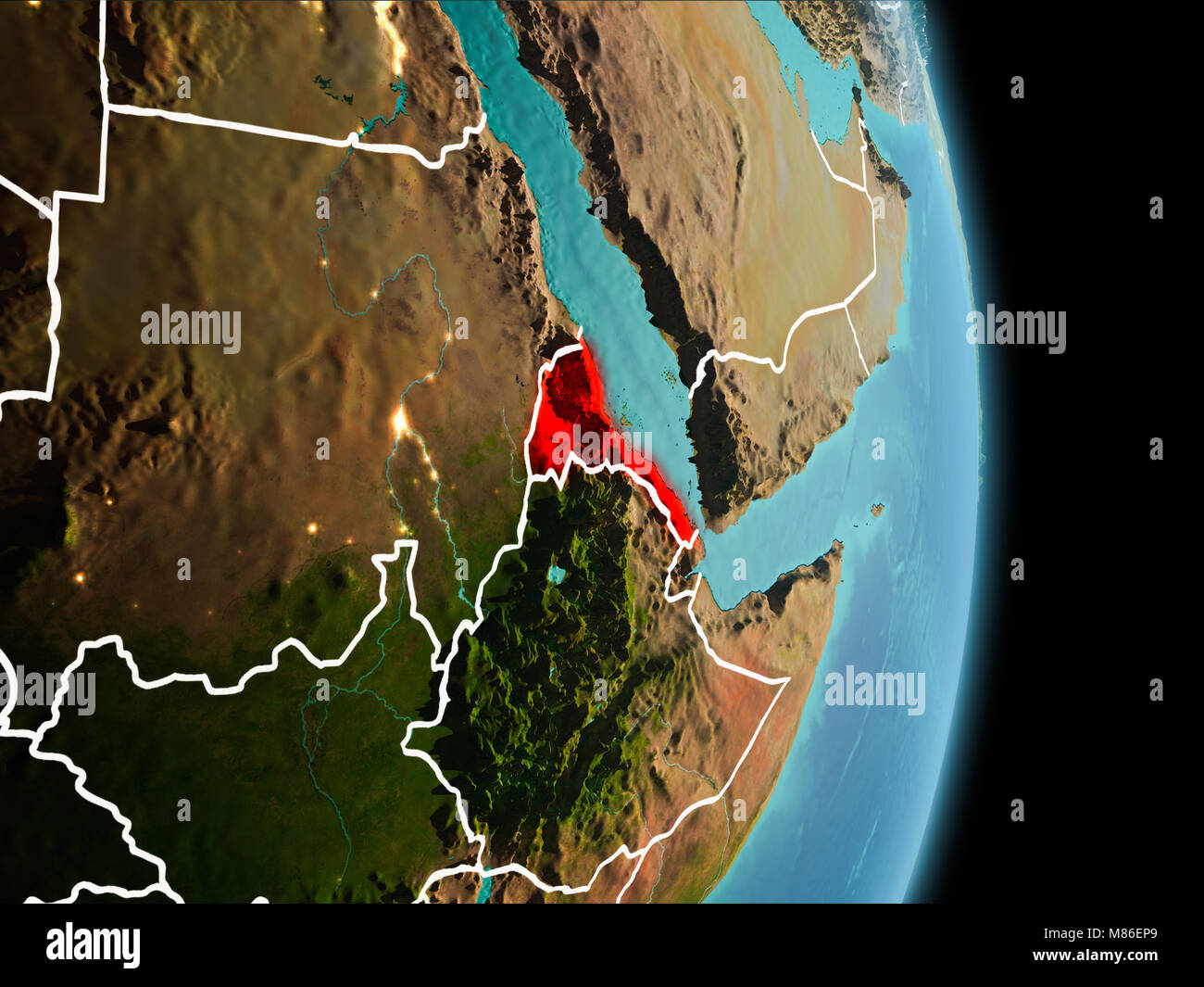 Eritrean border hi-res stock photography and images - Alamy