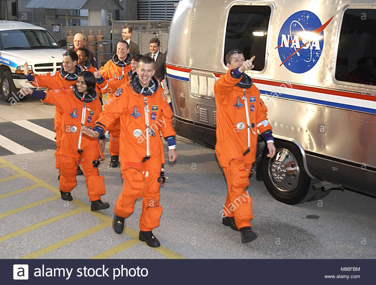 Space Shuttle Columbia Crew Stock Photos & Space Shuttle Columbia Crew ...