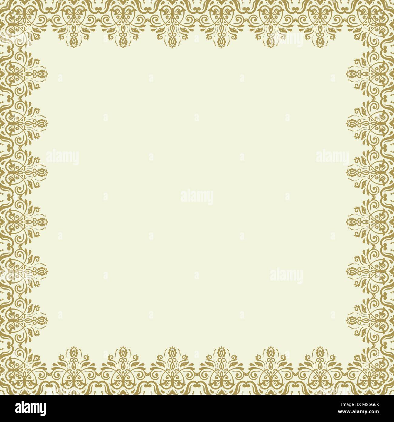 Floral Vector Fine Frame Stock Vector Image & Art - Alamy