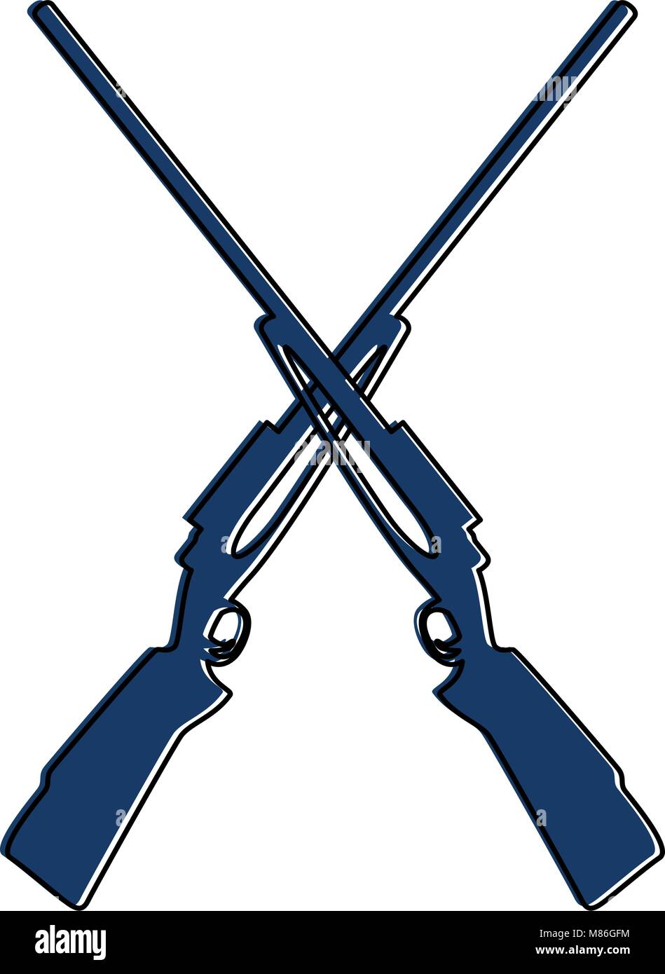 Crossed Muskets Clip Art