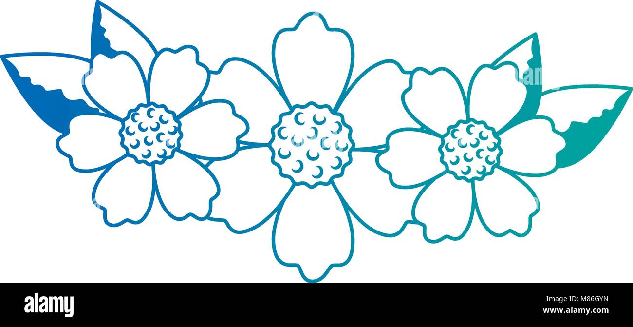 floral wreath crown frame Stock Vector Image & Art - Alamy