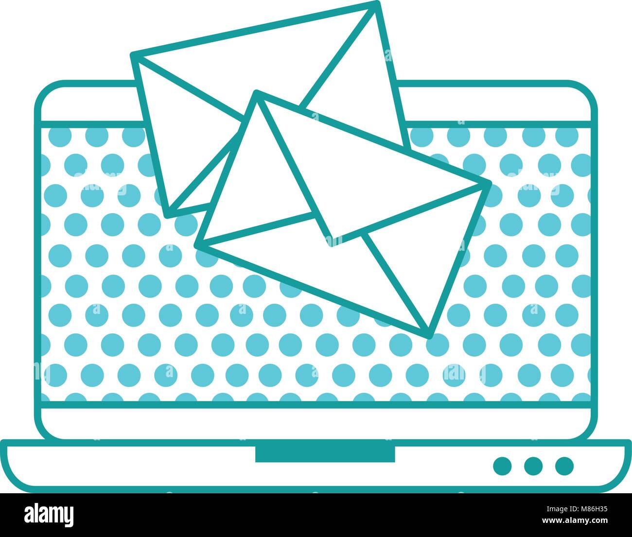 Envelopes letters Stock Vector Images - Alamy