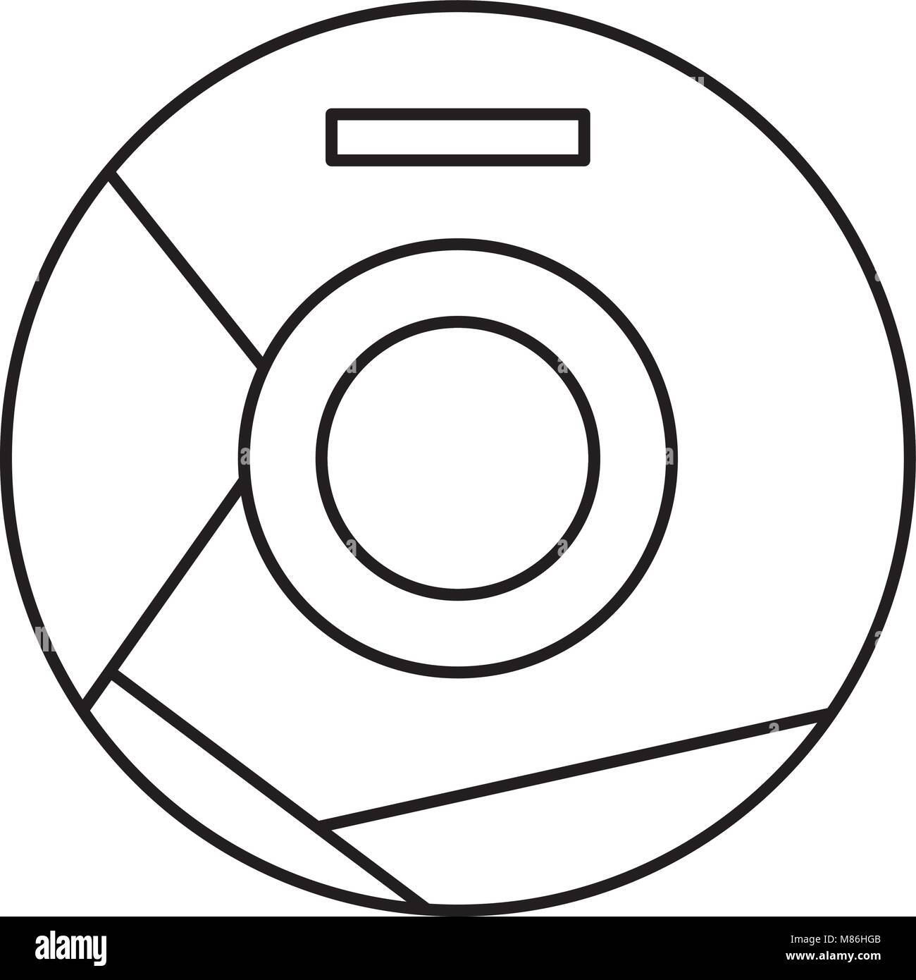 compact disk isolated icon Stock Vector Image & Art - Alamy