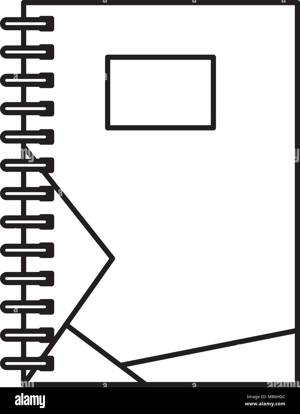 Notebook production Stock Vector Images - Alamy