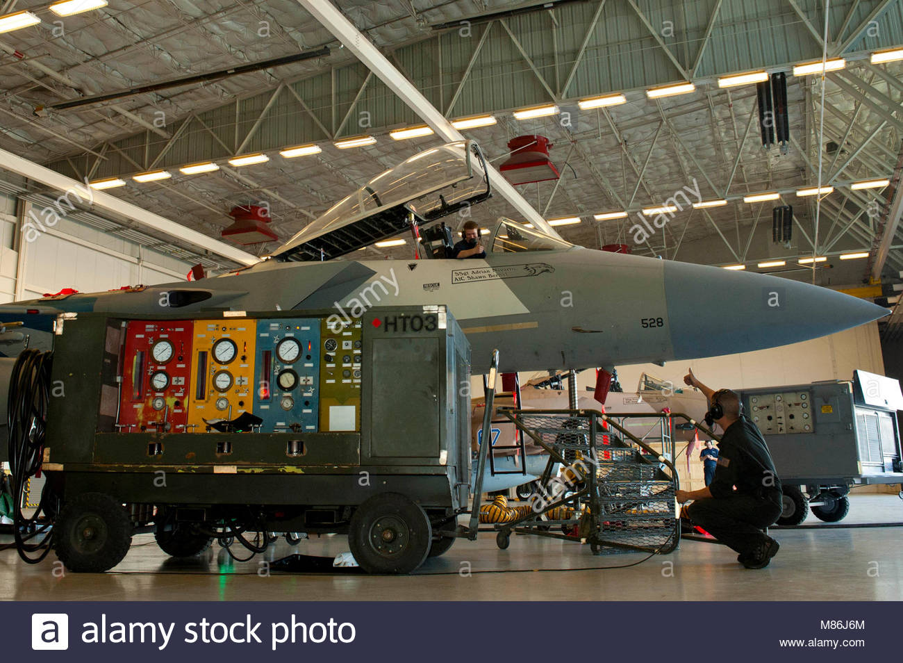 Aircraft Maintenance Squadron Airman High Resolution Stock Photography ...