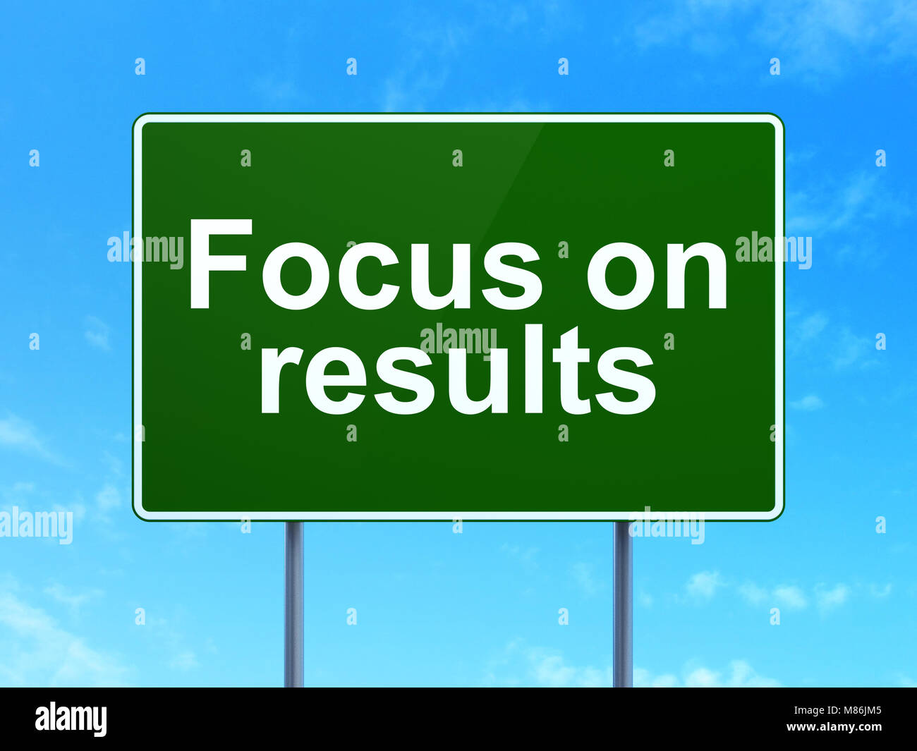 Results road sign hi-res stock photography and images - Alamy