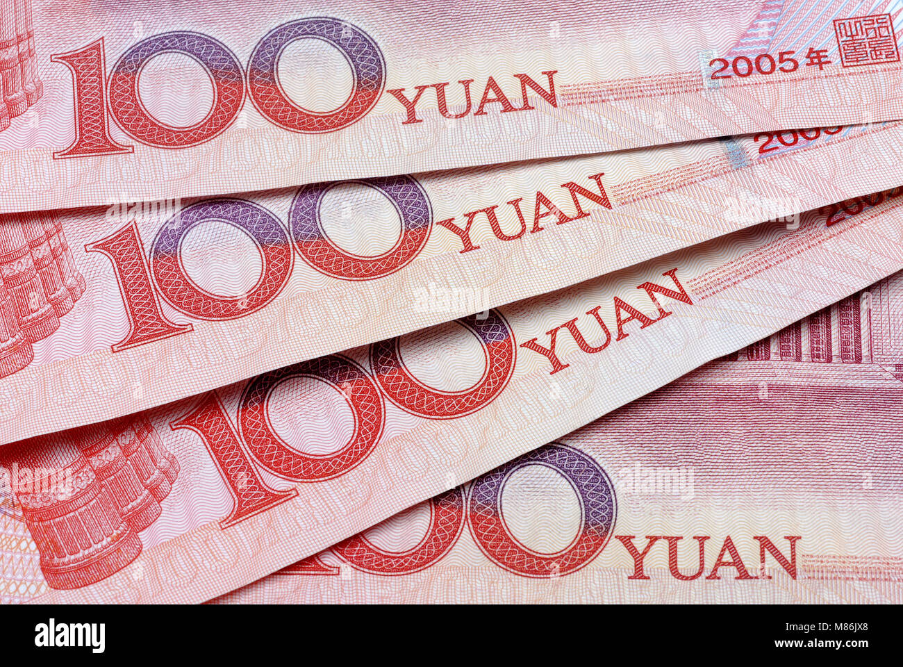 100 yuan chinese banknotes hi-res stock photography and images - Alamy