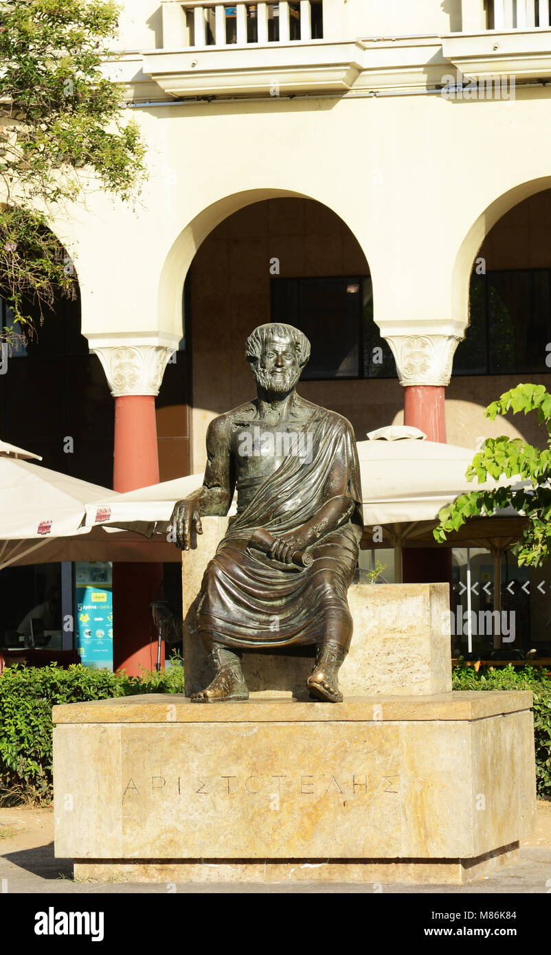 Aristotle statue hi-res stock photography and images - Alamy