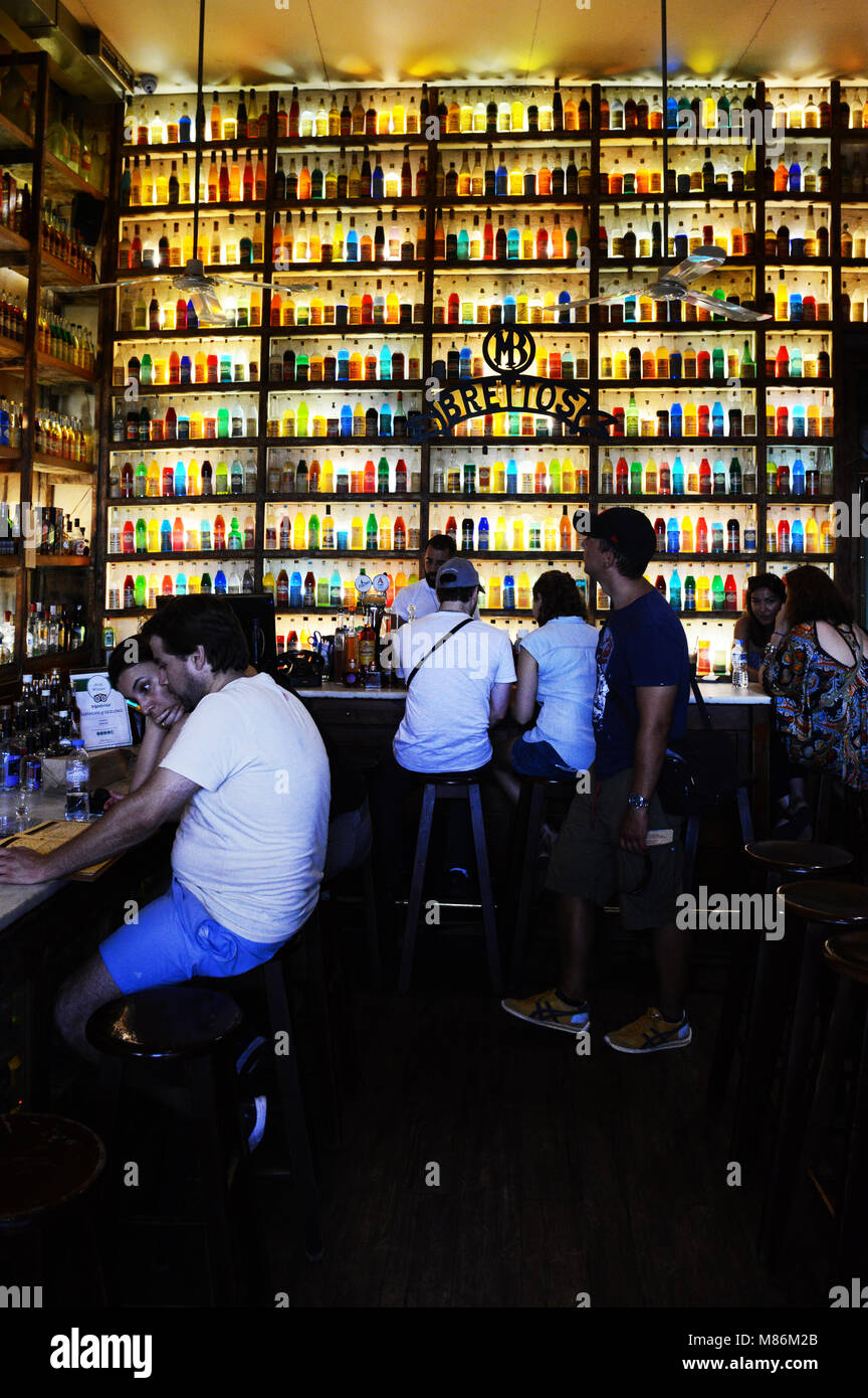Brettos bar is one of the oldest in Athens, Greece Stock Photo - Alamy