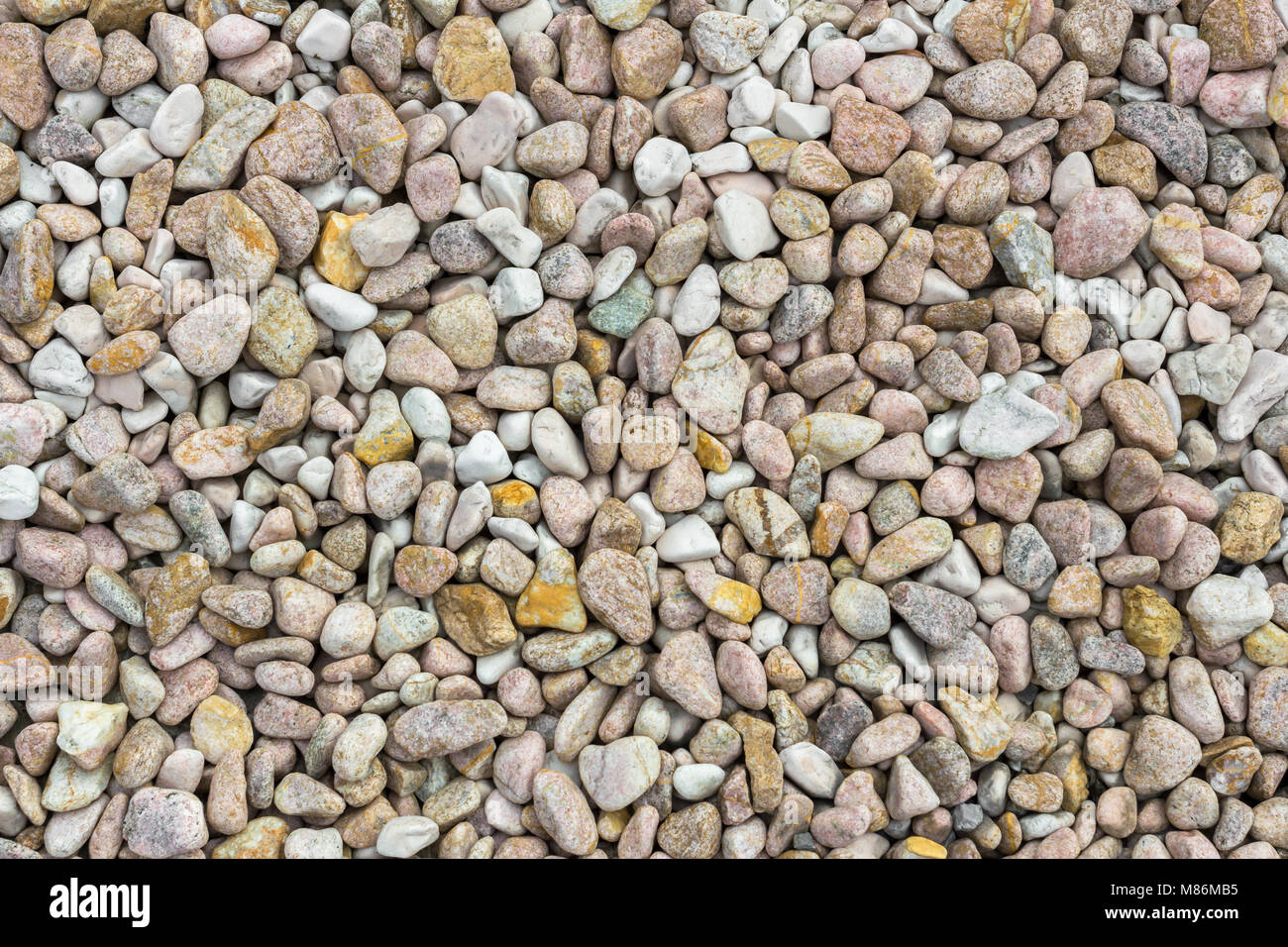 Small stones gravel texture background Stock Photo - Alamy