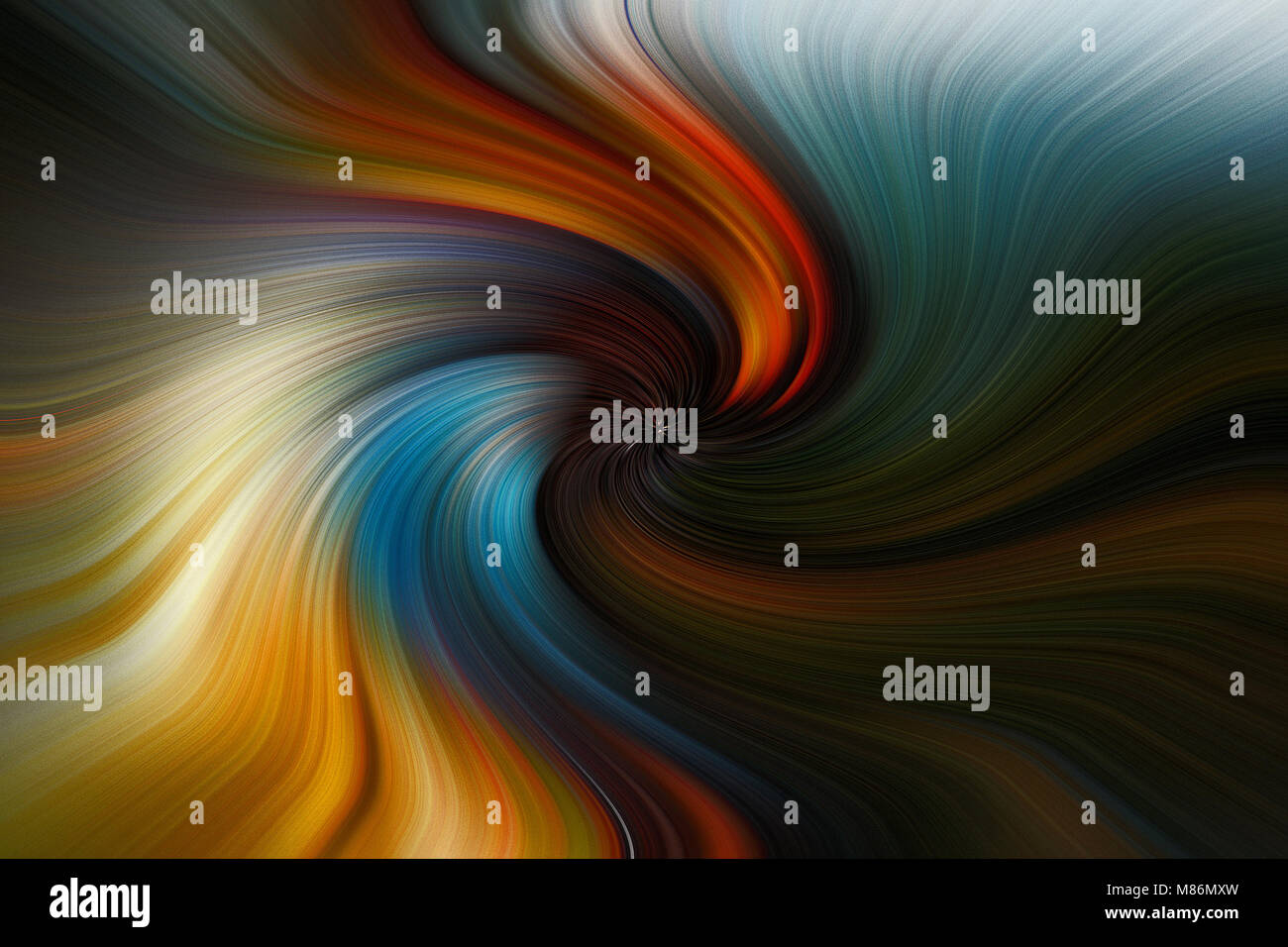 spinning colors digital art Stock Photo - Alamy