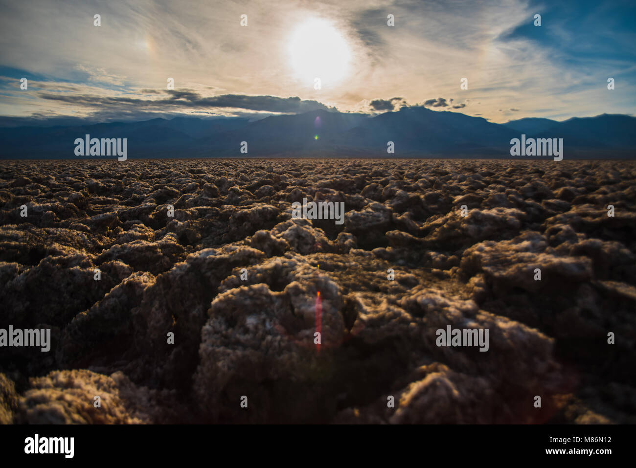 Devil's Gold Course Death Valley Stock Photo - Alamy