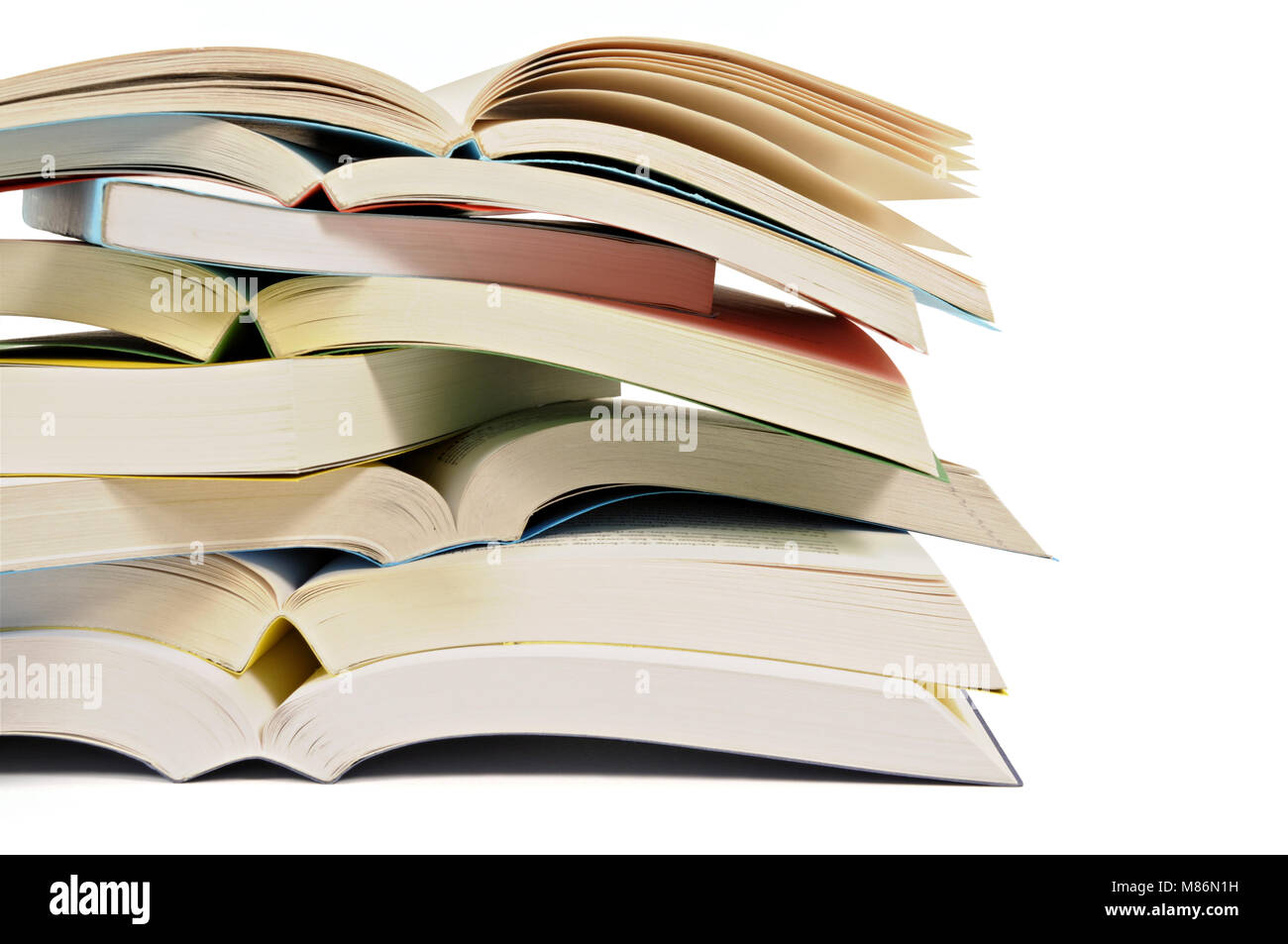 Open book plain hi-res stock photography and images - Alamy