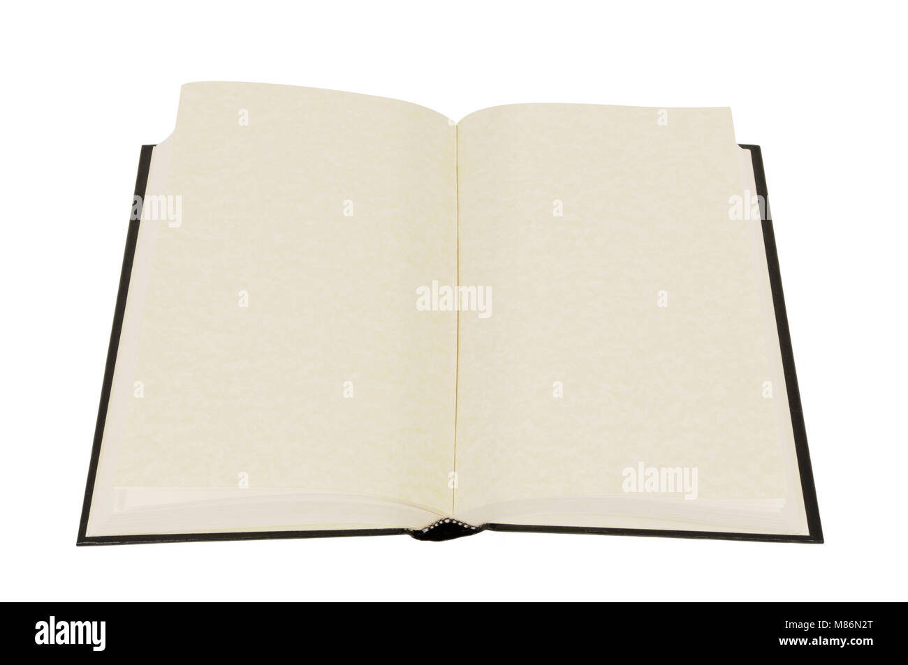 Old book blank page Cut Out Stock Images & Pictures - Alamy