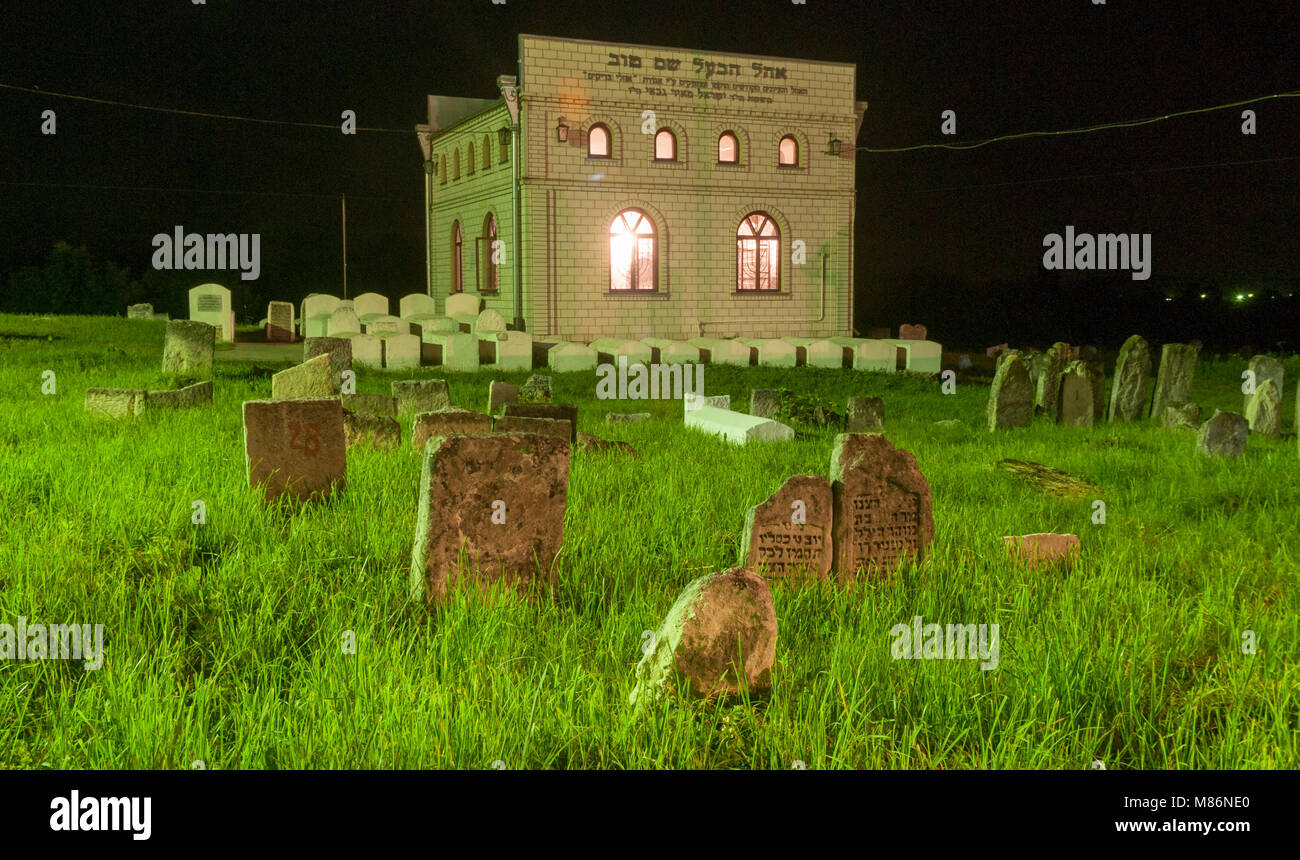 Graveyard of Baal Shem Tov', the founder of the hassidic jewish ...