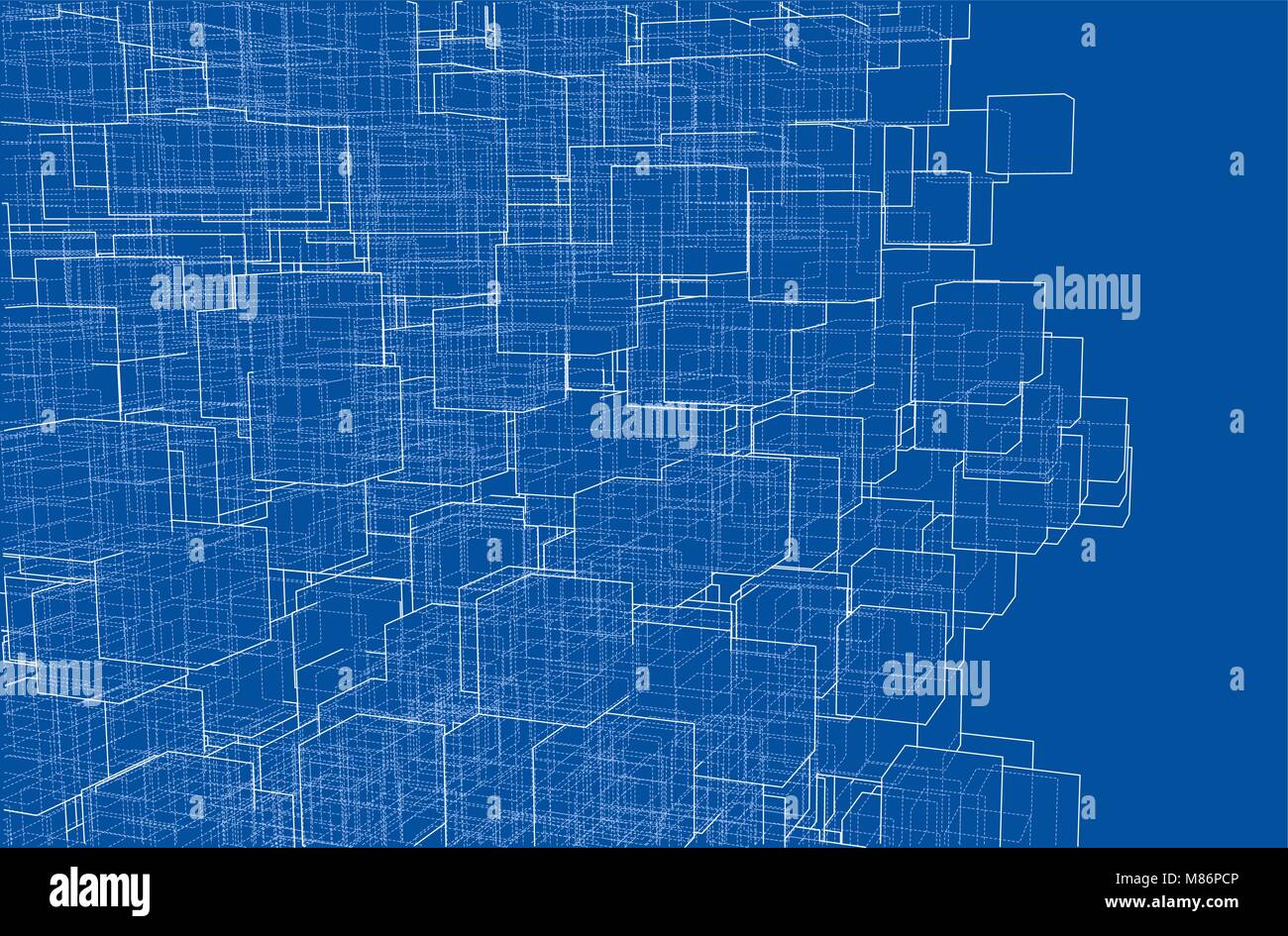 Vector abstract boxes background Stock Vector Image & Art - Alamy