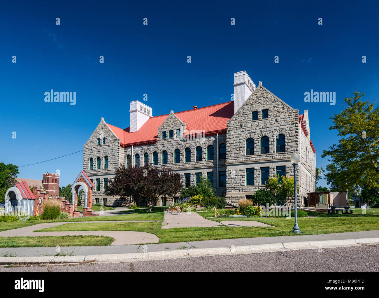 Paris Gibson Square Museum of Art in Great Falls, Montana, USA Stock ...