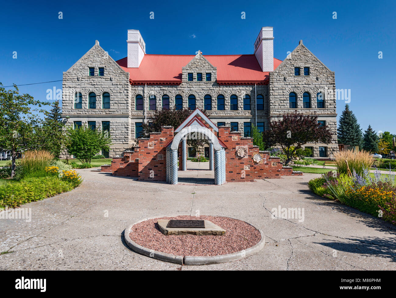 Paris Gibson Square Museum of Art in Great Falls, Montana, USA Stock ...