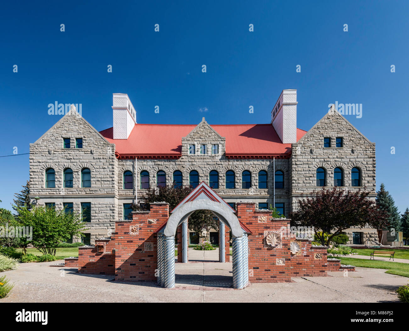 Paris Gibson Square Museum of Art in Great Falls, Montana, USA Stock ...