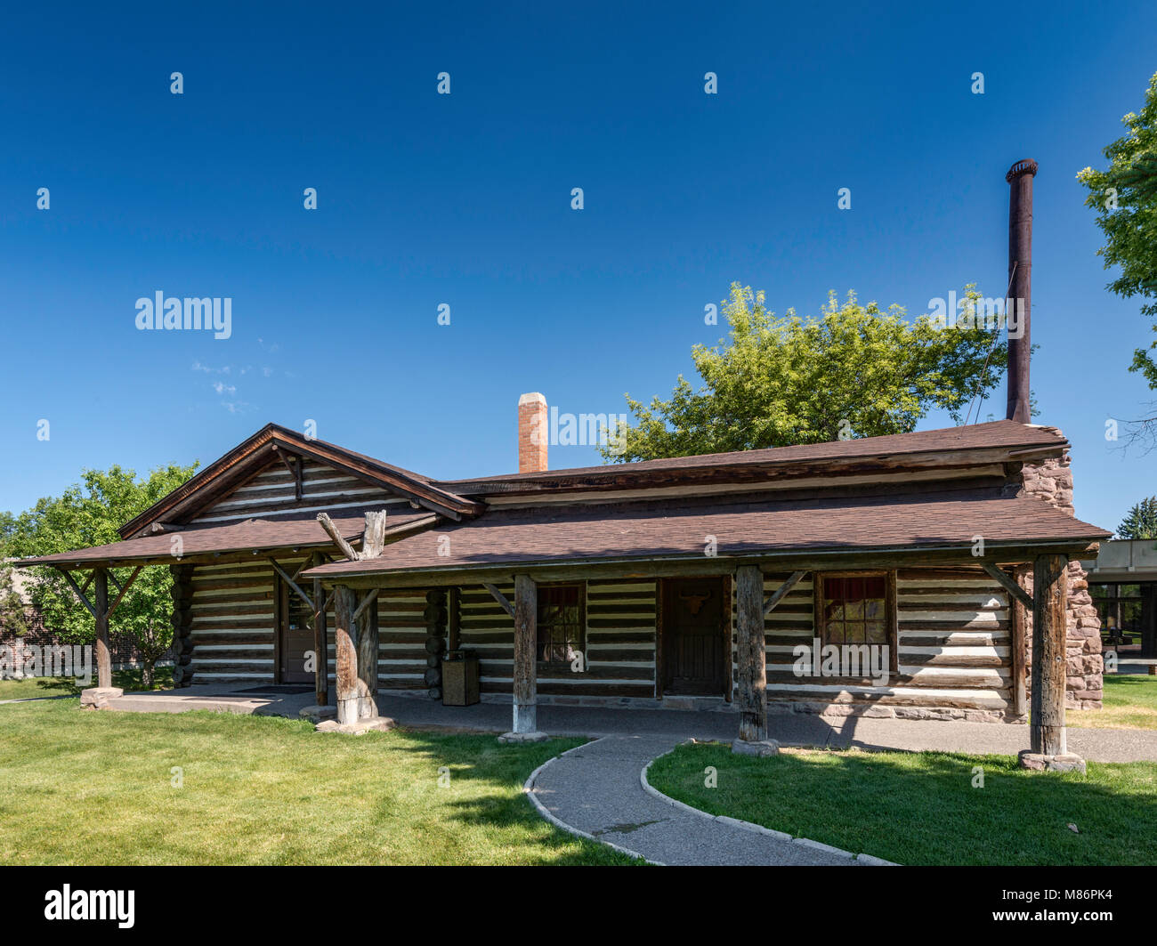 Charlie Russell Home and Studio at C M Russell Museum in Great Falls ...