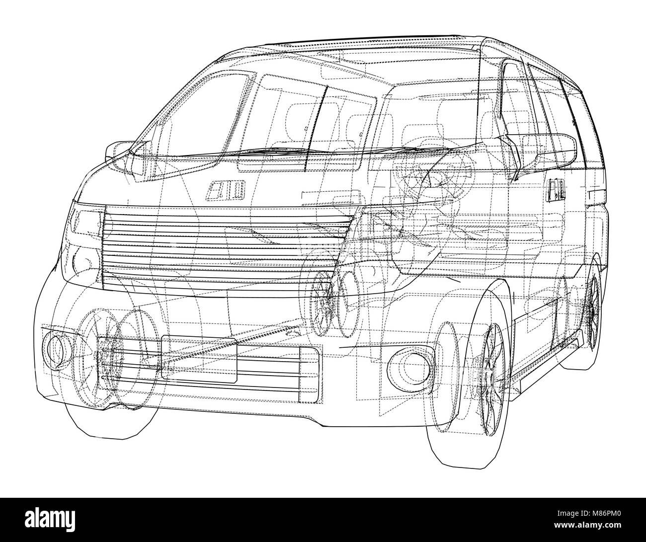 Concept car. Vector Stock Vector Image & Art - Alamy