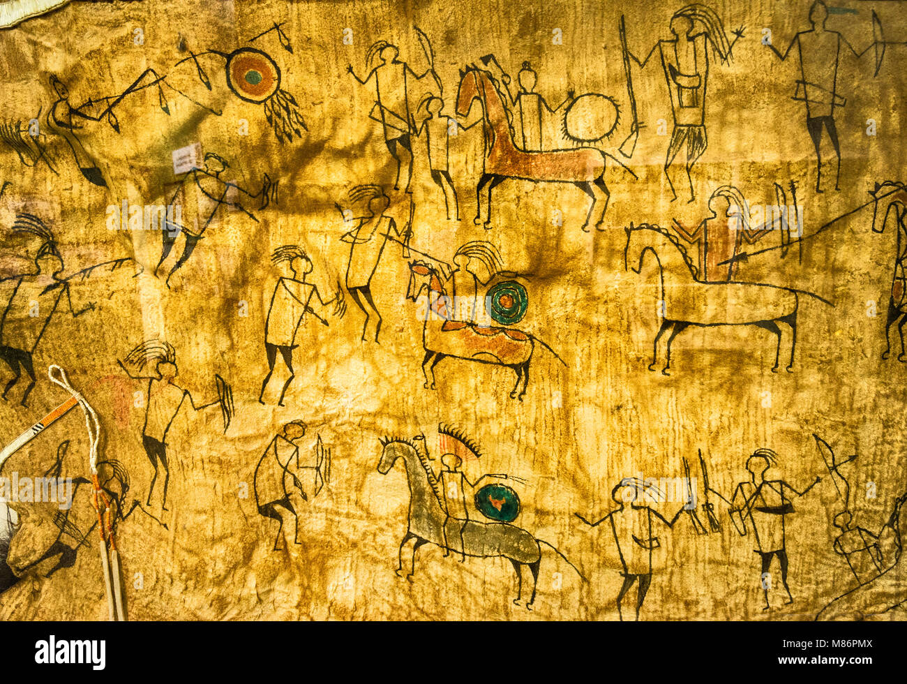 Buffalo robe hi-res stock photography and images - Alamy