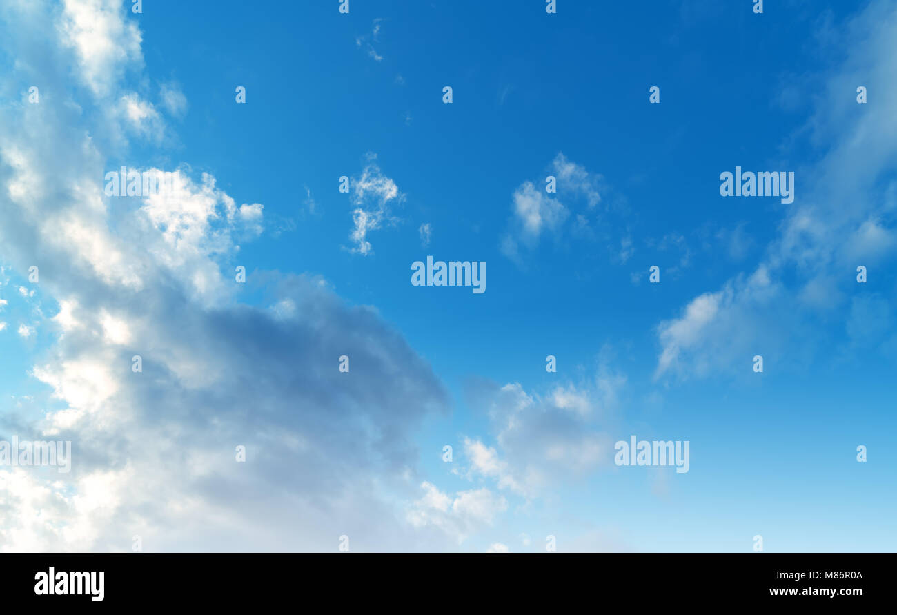 Plateau shots of blue sky and white clouds Stock Photo - Alamy