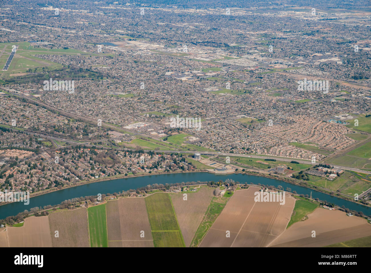 Downtown Sacramento Aerial High Resolution Stock Photography and Images ...