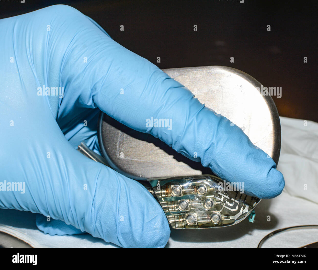 Pacemaker before insertion into the human body Stock Photo - Alamy