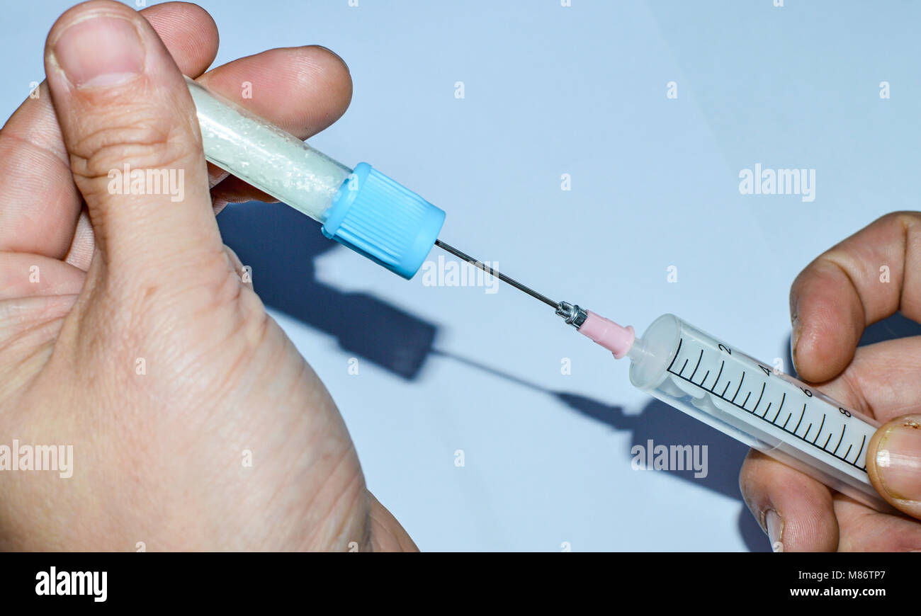 blood sampling tubes Stock Photo - Alamy