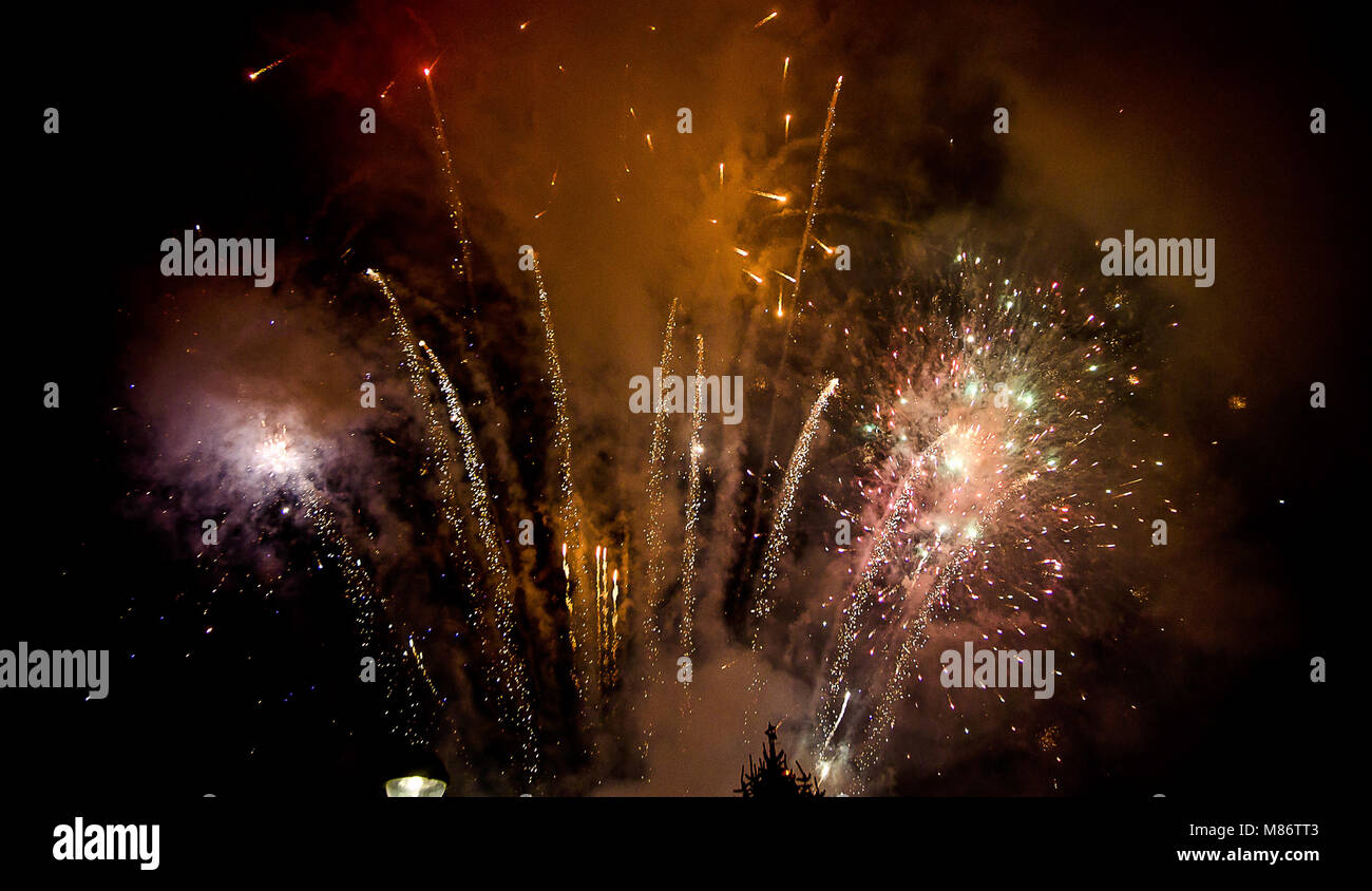 Chinese fireworks shanghai hi-res stock photography and images - Alamy