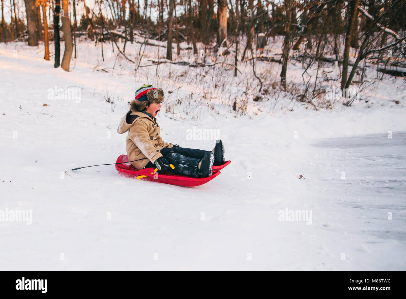 Sledging hi-res stock photography and images - Alamy