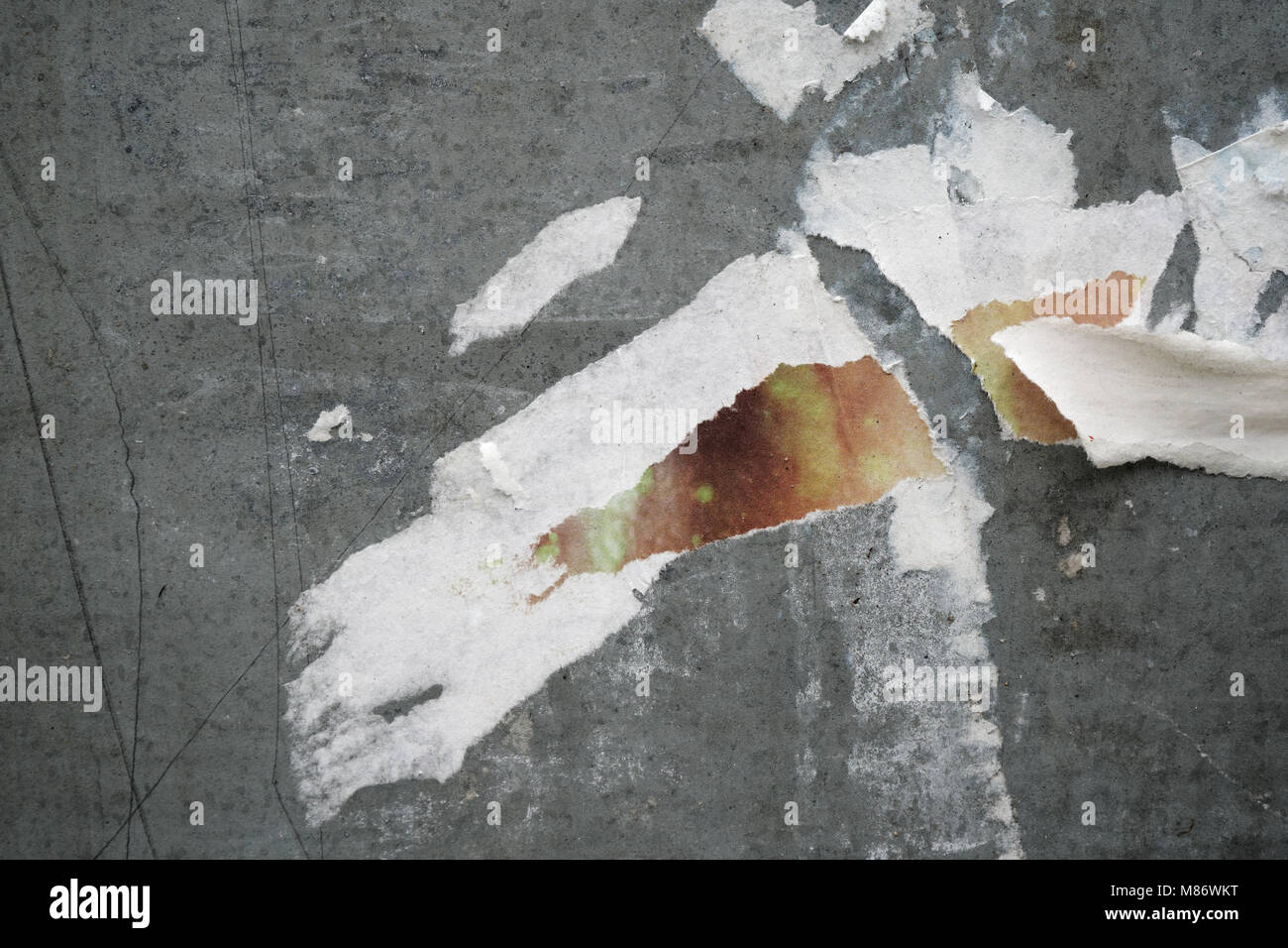 Ripped poster wall hi-res stock photography and images - Alamy