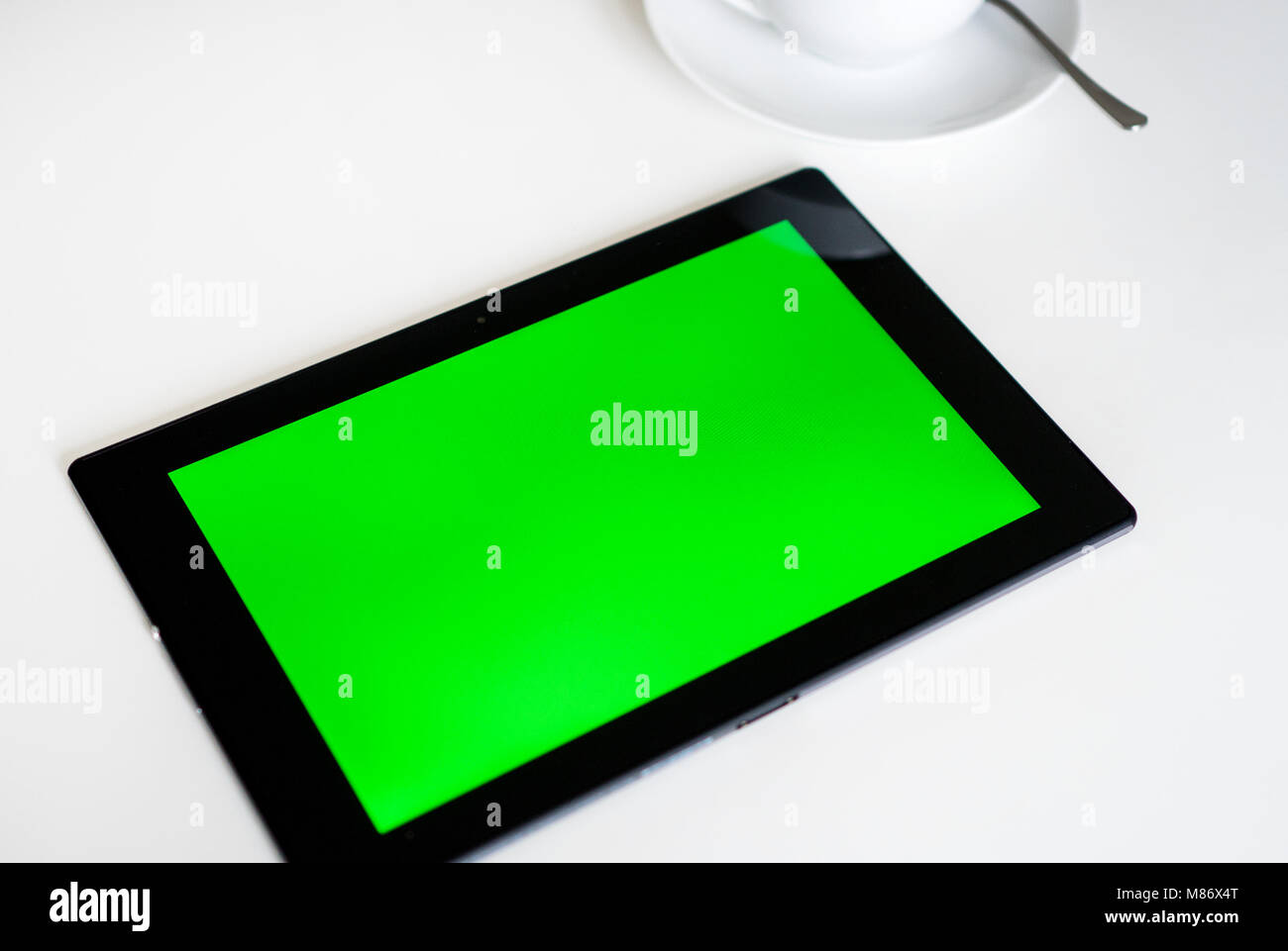 Close up tablet chroma key hi-res stock photography and images - Alamy