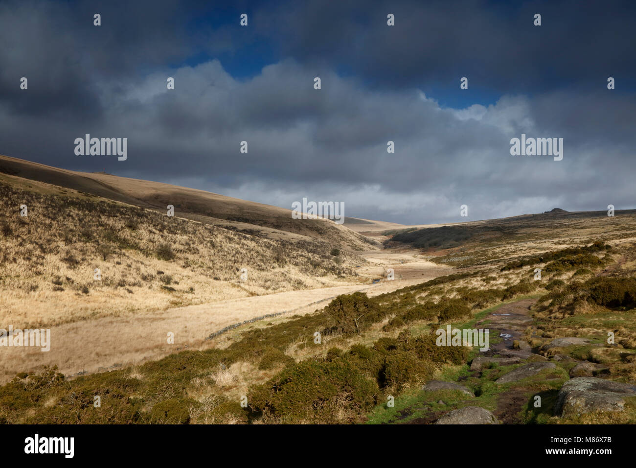West dart valley hi-res stock photography and images - Alamy