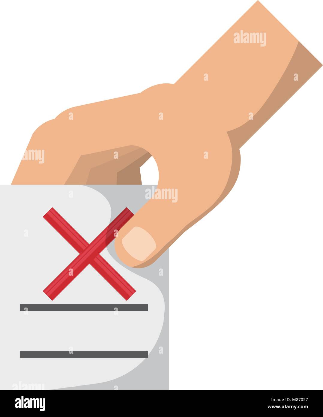 Votation Stock Vector Images - Alamy