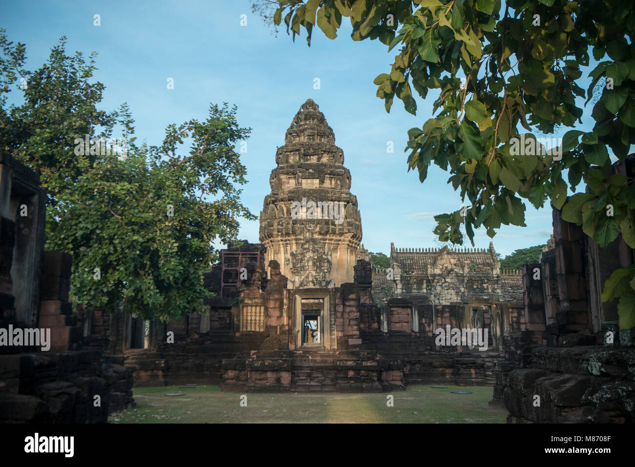 the Khmer Temple Ruins of the Phimai Historical park at the Phimai ...