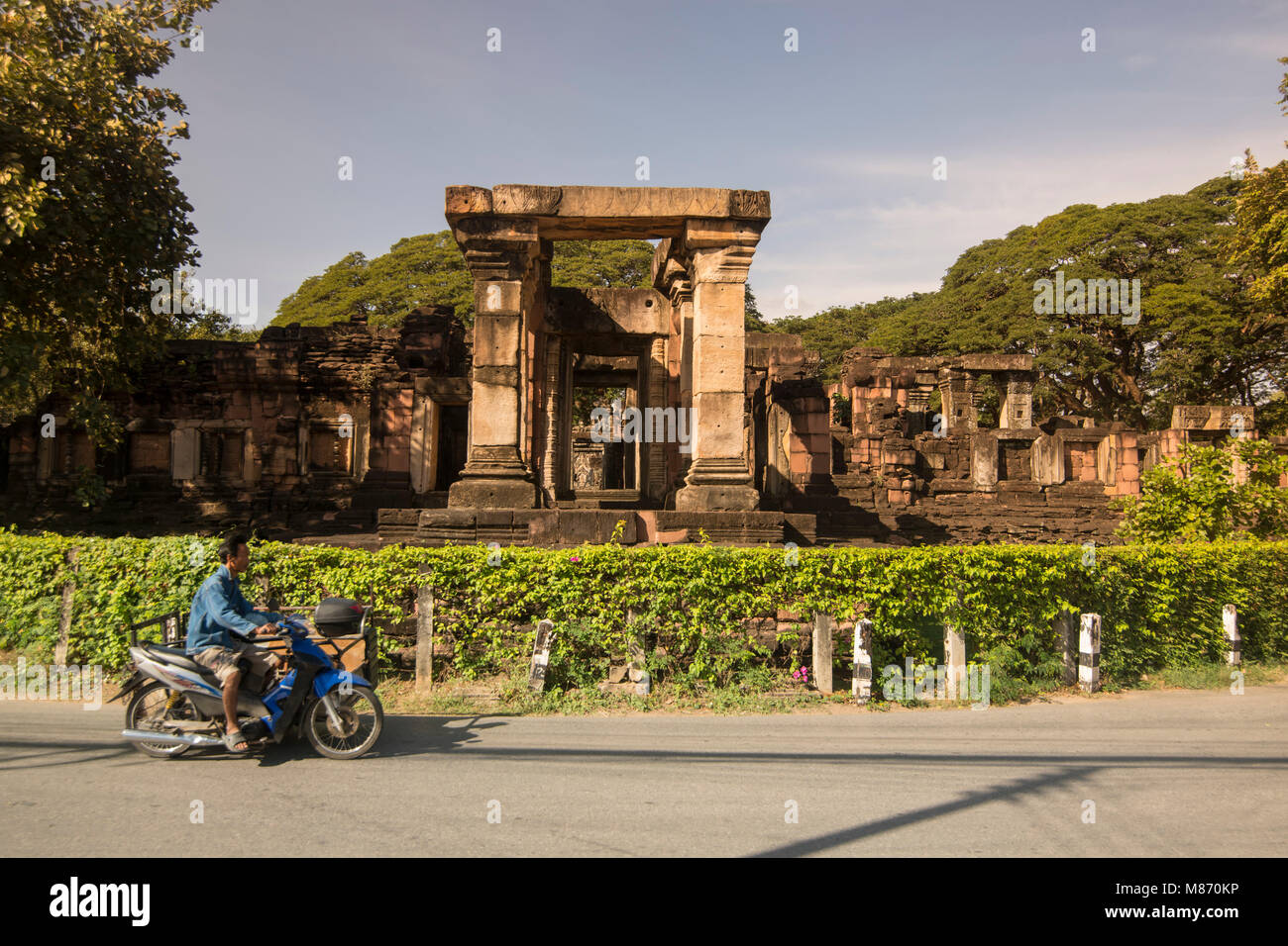 the Khmer Temple Ruins of the Phimai Historical park at the Phimai ...