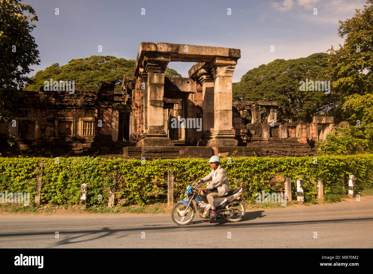 the Khmer Temple Ruins of the Phimai Historical park at the Phimai ...