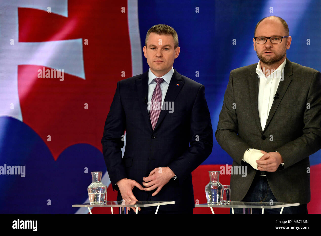 Peter Pellegrini, Richard Sulik Stock Photo - Alamy