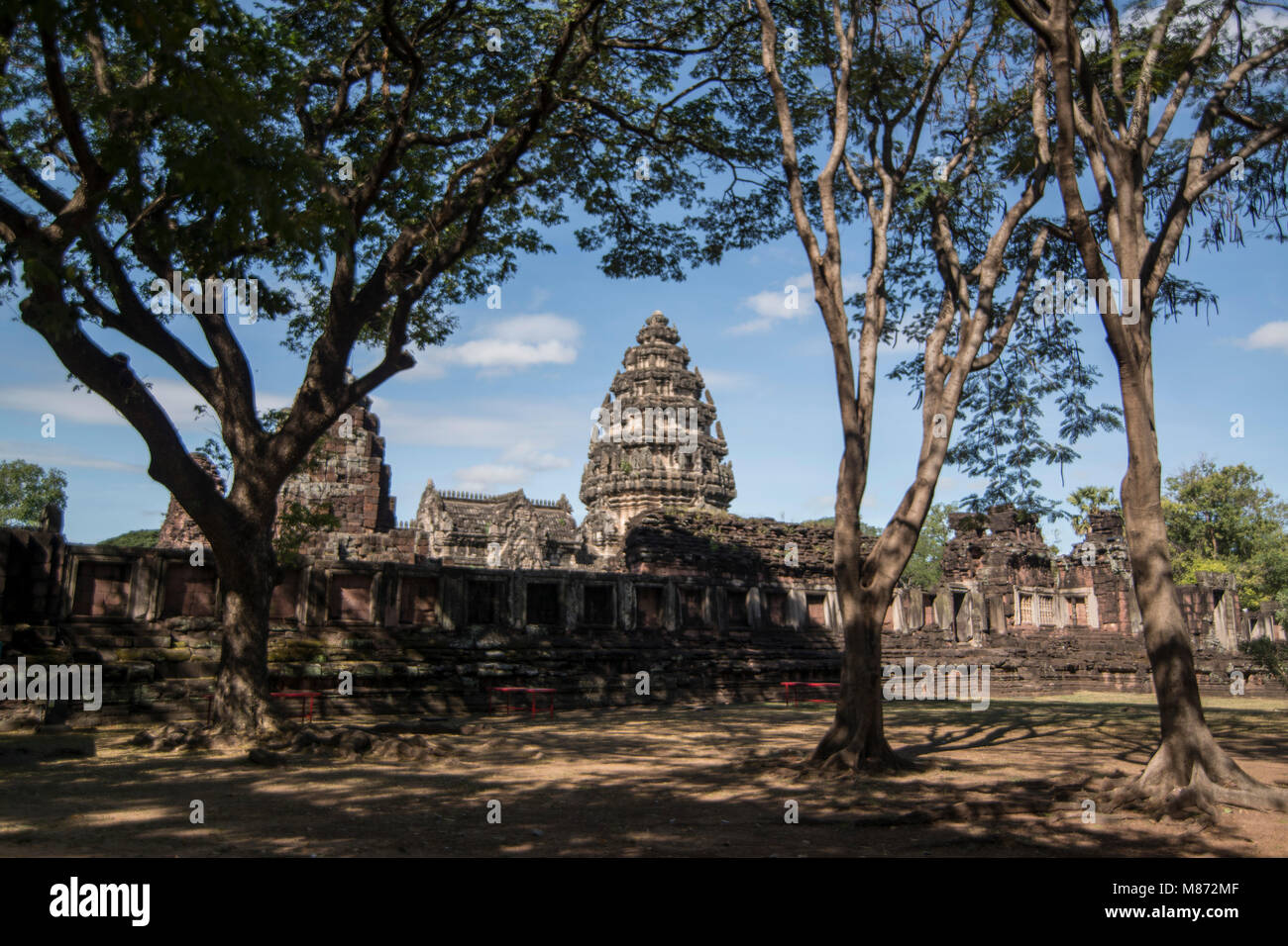 the Khmer Temple Ruins of the Phimai Historical park at the Phimai ...