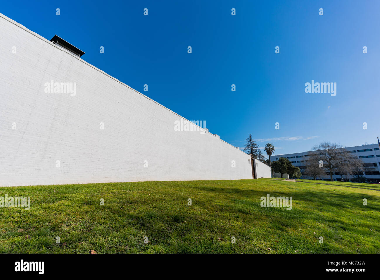 The historical Sutter's Fort State Historic Park at Sacramento ...