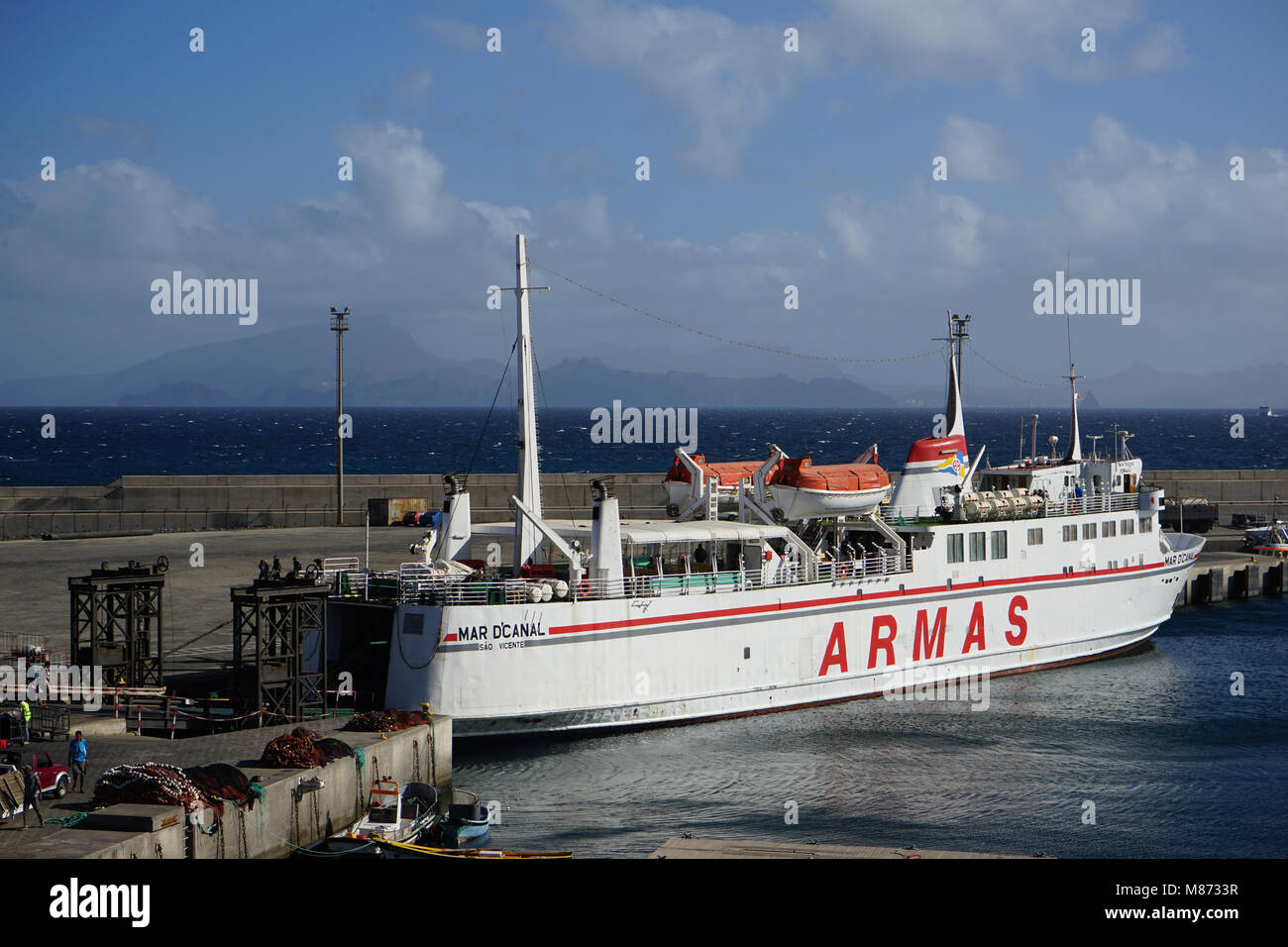 The cape verde islands boat hi-res stock photography and images - Alamy