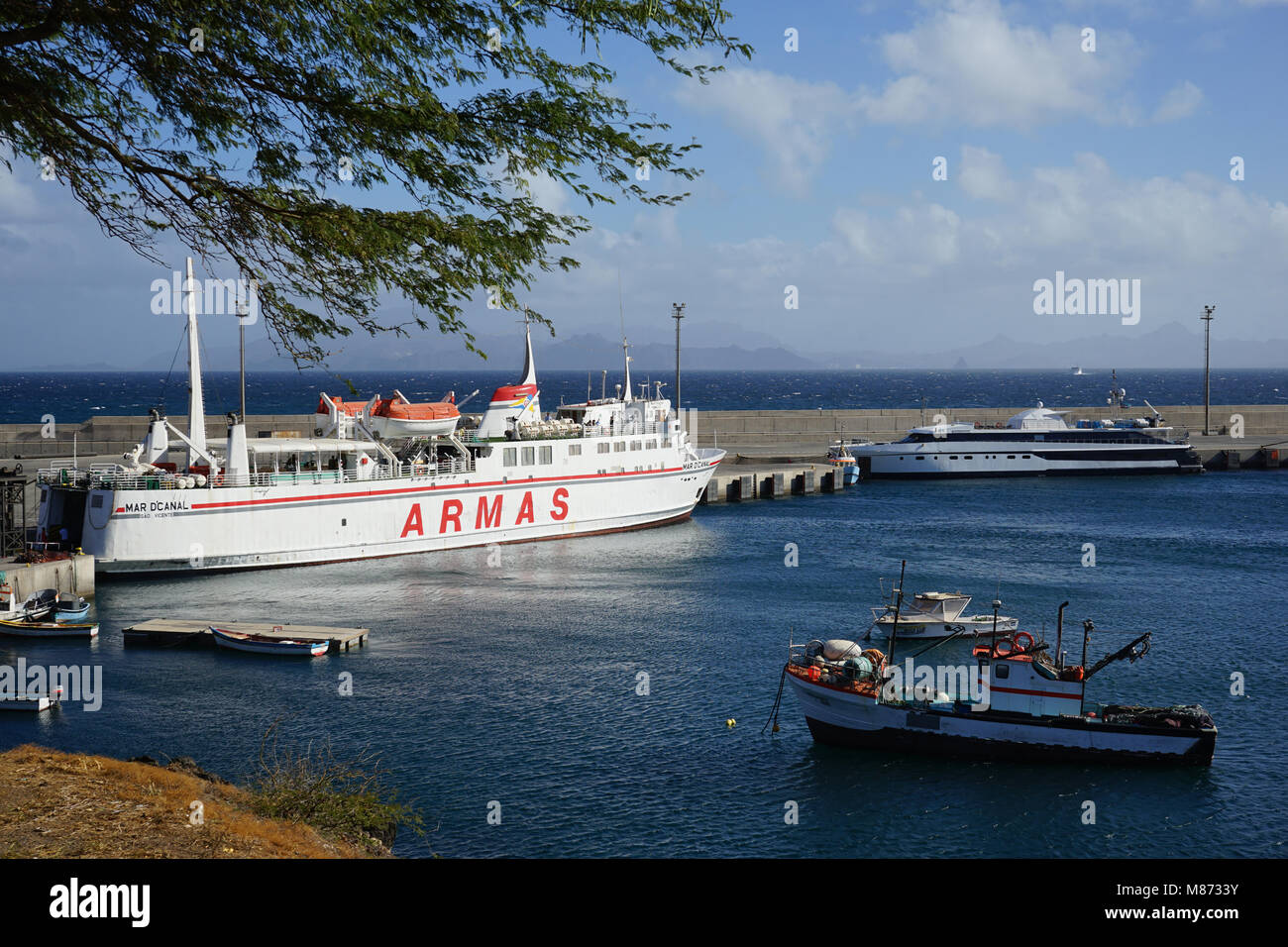 Cape verde islands boat hi-res stock photography and images - Alamy