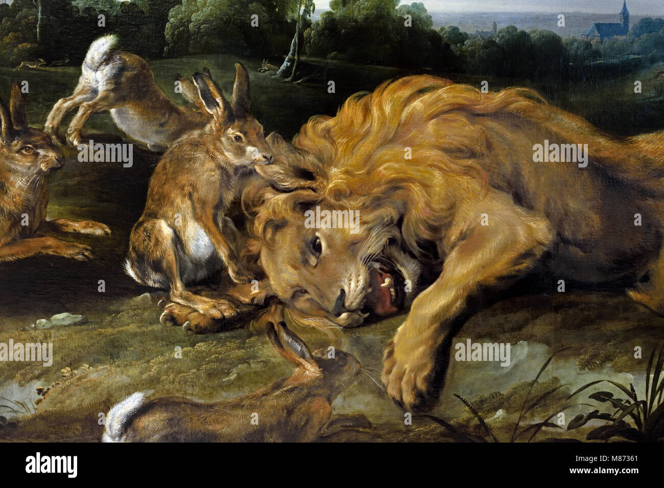 Dead lion hi-res stock photography and images - Alamy